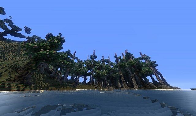 Dark forest Minecraft Map