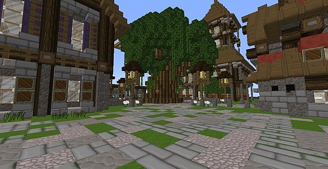 Create Our World 1.7 | Dutch Server Spawn Project. Minecraft Map