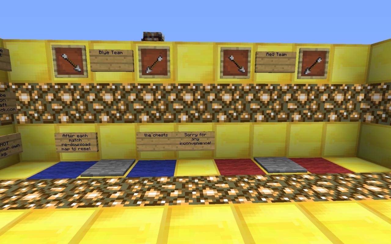 CTF Airsoft Game! Minecraft Map