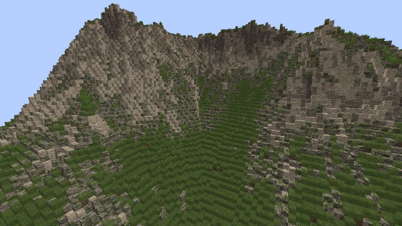 Realistic Water Valley Minecraft Map