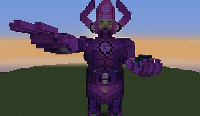 Galactus Statue (Classic) Minecraft Map