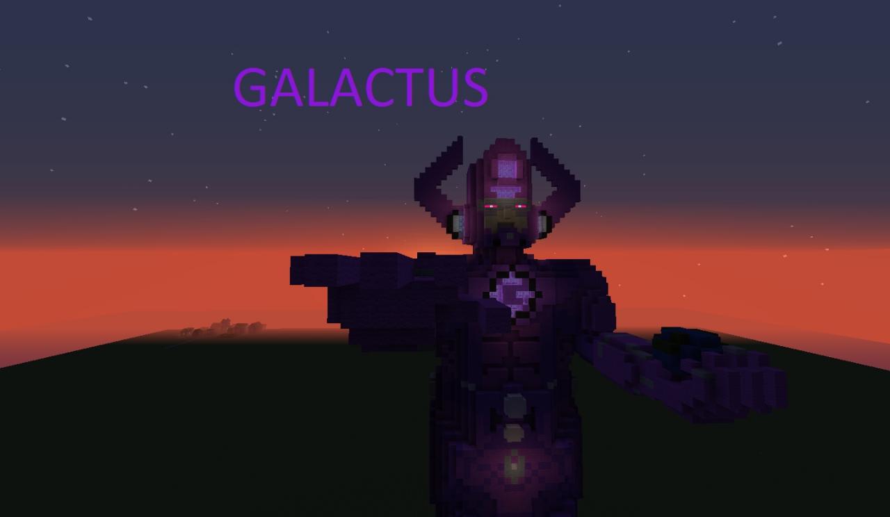 Galactus Statue (Classic) Minecraft Map