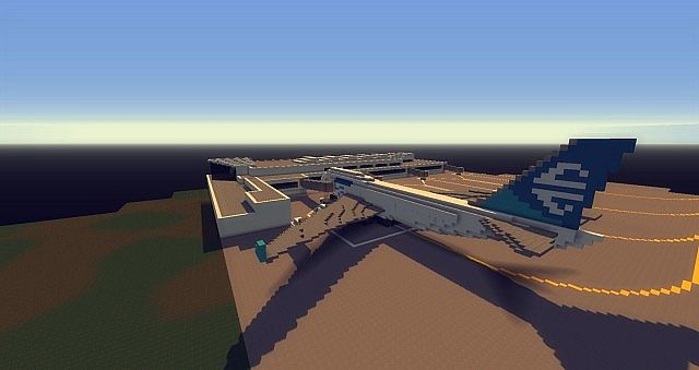 1:1 Los Angeles INTL. Airport(KLAX) Minecraft Map