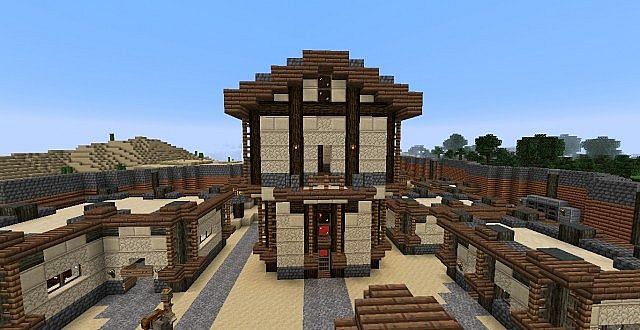 Sand Town (Project Series #3)(Now with Download)! Minecraft Map