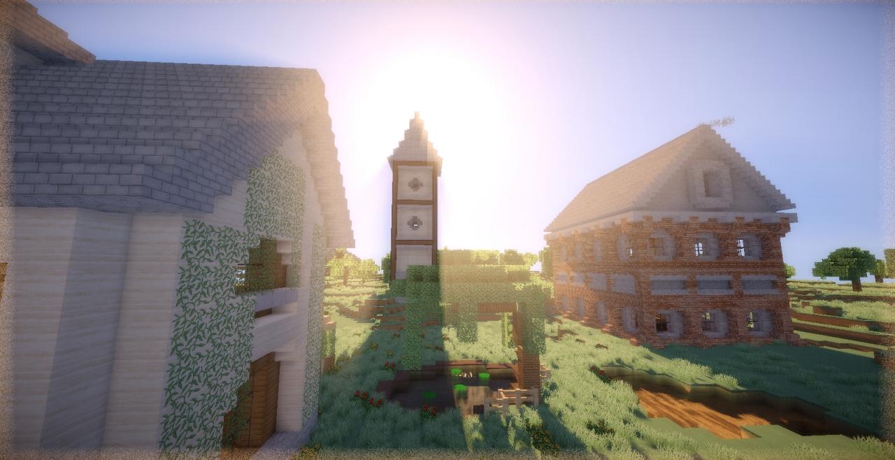 Collection of 'Old American' builds Minecraft Map