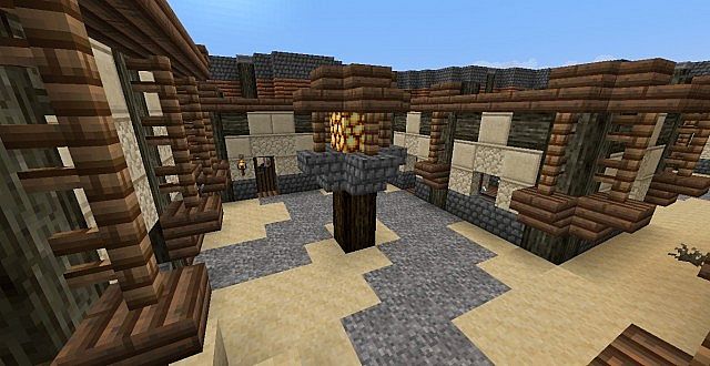 Sand Town (Project Series #3)(Now with Download)! Minecraft Map