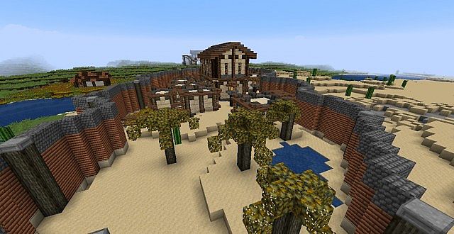 Sand Town (Project Series #3)(Now with Download)! Minecraft Map
