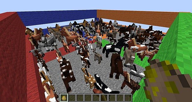 HORSE DESTROY MINI-GAME Minecraft Map