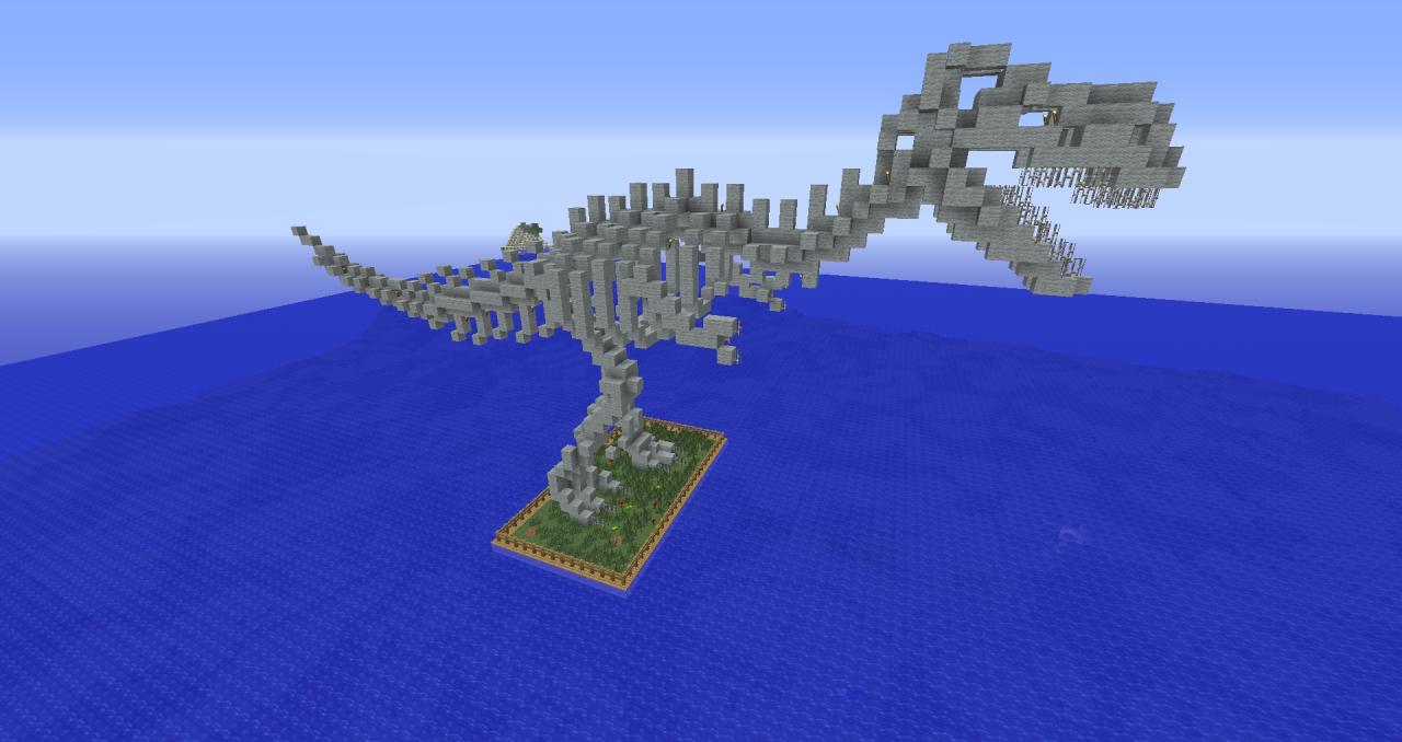 Tyrannosaurus Rex (T-Rex) Minecraft Map