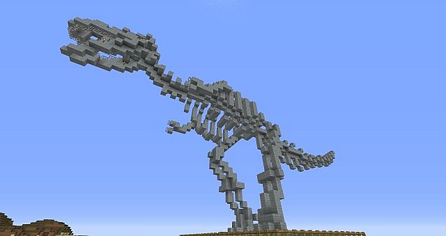 Tyrannosaurus Rex (T-Rex) Minecraft Map