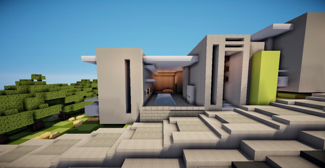Modern ROW houses Minecraft Map