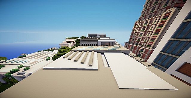 Modern ROW houses Minecraft Map