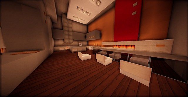 Modern ROW houses Minecraft Map