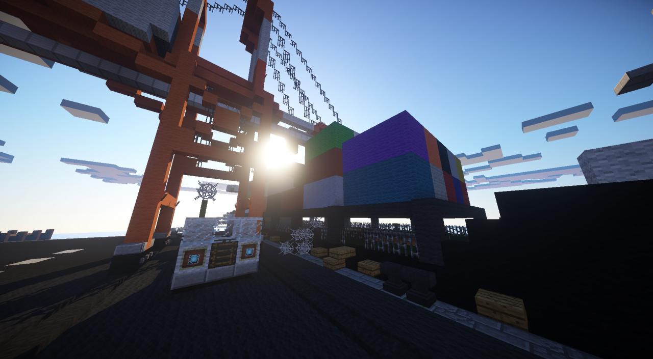 Minecraft Borealis (Container ship) Minecraft Map