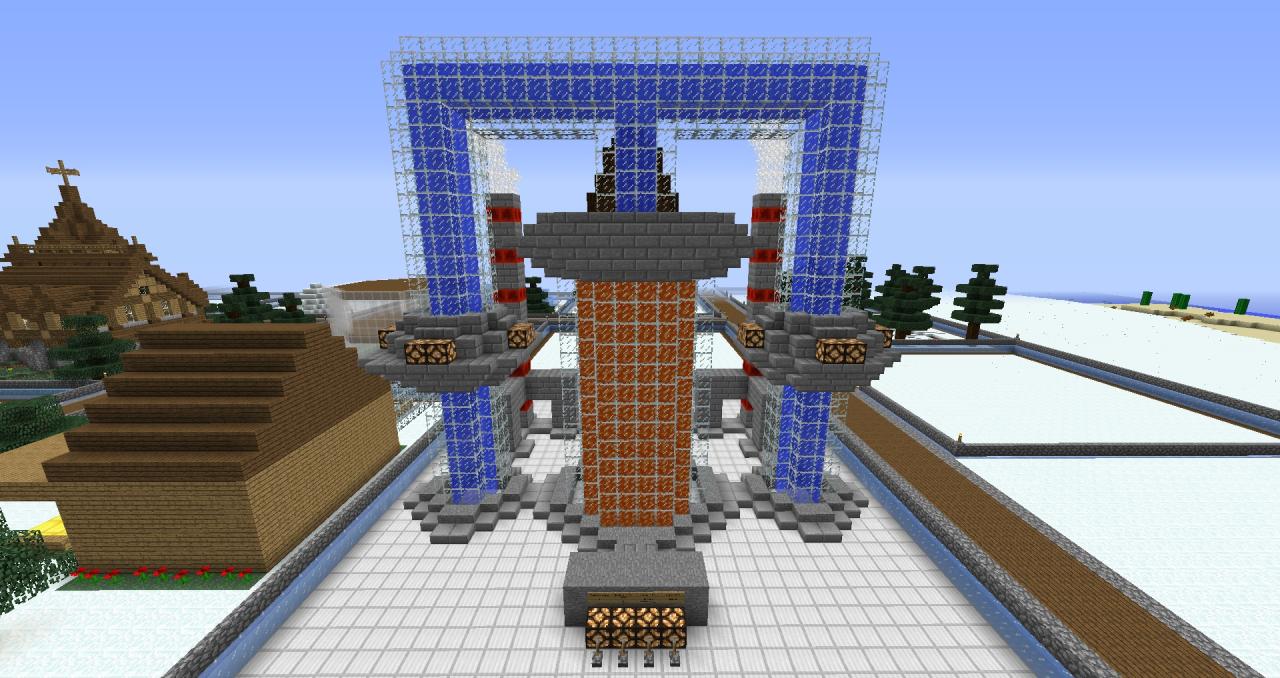 Nuclear Reactor Minecraft Map