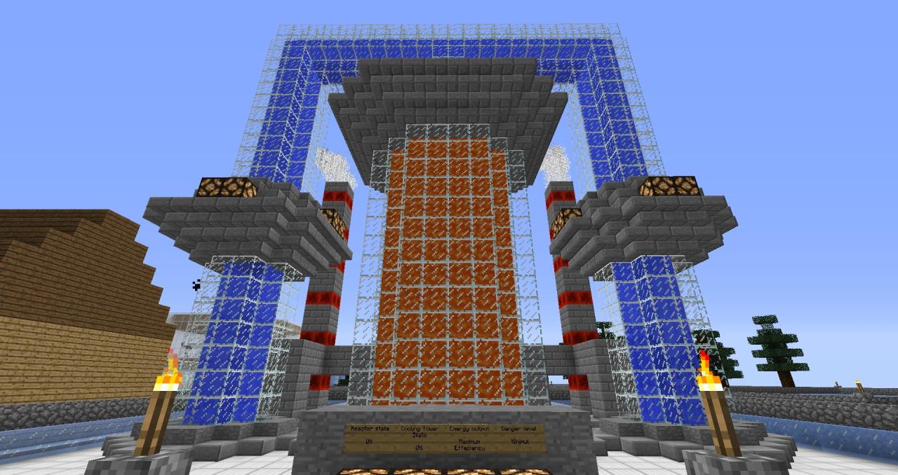 Nuclear Reactor Minecraft Map