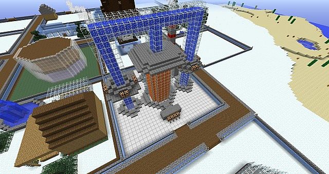 Nuclear Reactor Minecraft Map