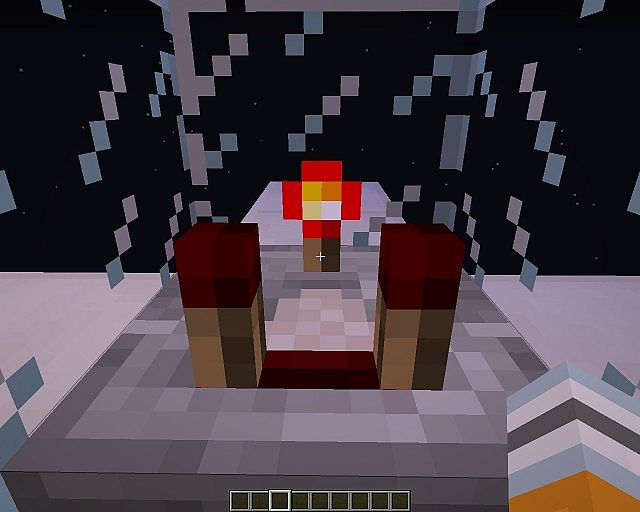 Small Spaceship Minecraft Map