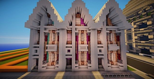 SUB-URBAN TOWN HOUSES Minecraft Map