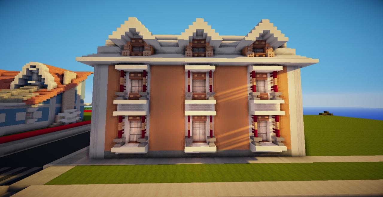 SUB-URBAN TOWN HOUSES Minecraft Map