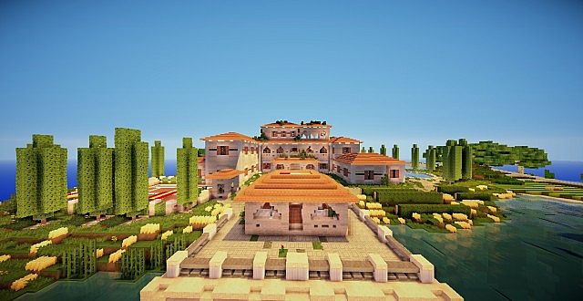 Shadow italian manor Minecraft Map