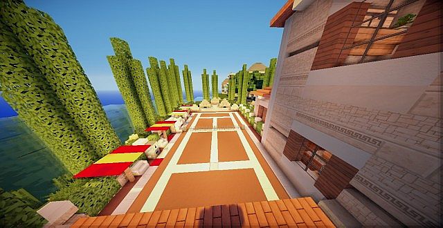 Shadow italian manor Minecraft Map