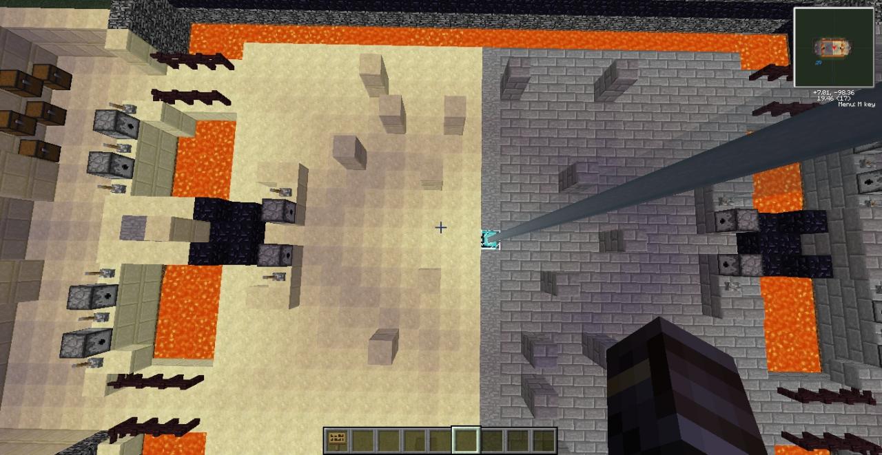 pvp arena Minecraft Map