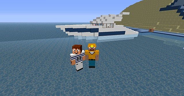 small yacht modern . Minecraft Map