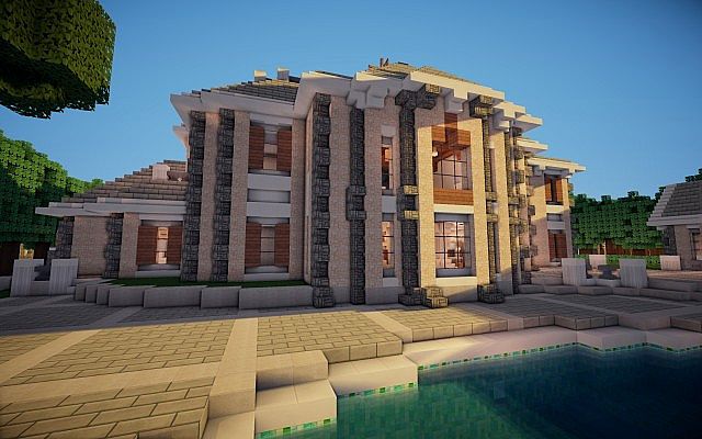 French Colonial Manor - Traditional - Ninaman Minecraft Map