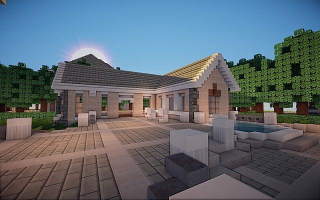 French Colonial Manor - Traditional - Ninaman Minecraft Map