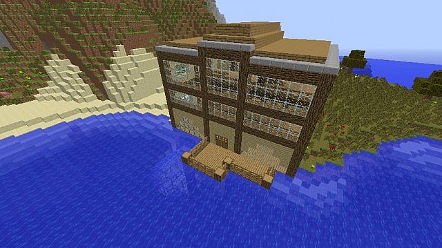 Vacation/Party house Minecraft Map