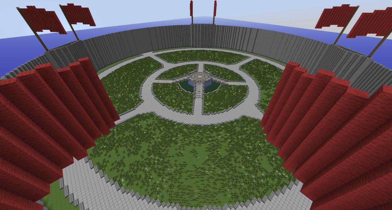 Fully Customizable Spawn! Perfect For Any Server! Minecraft Map