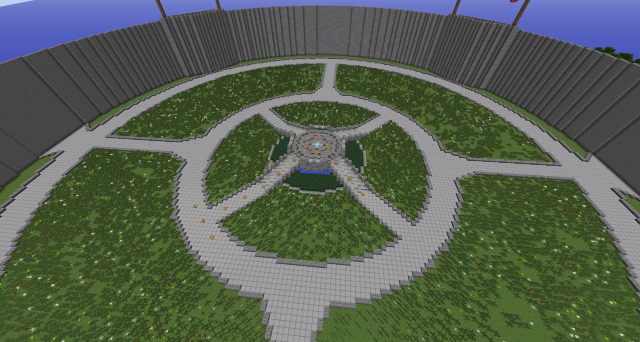 Fully Customizable Spawn! Perfect For Any Server! Minecraft Map