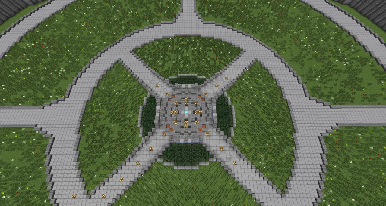Fully Customizable Spawn! Perfect For Any Server! Minecraft Map