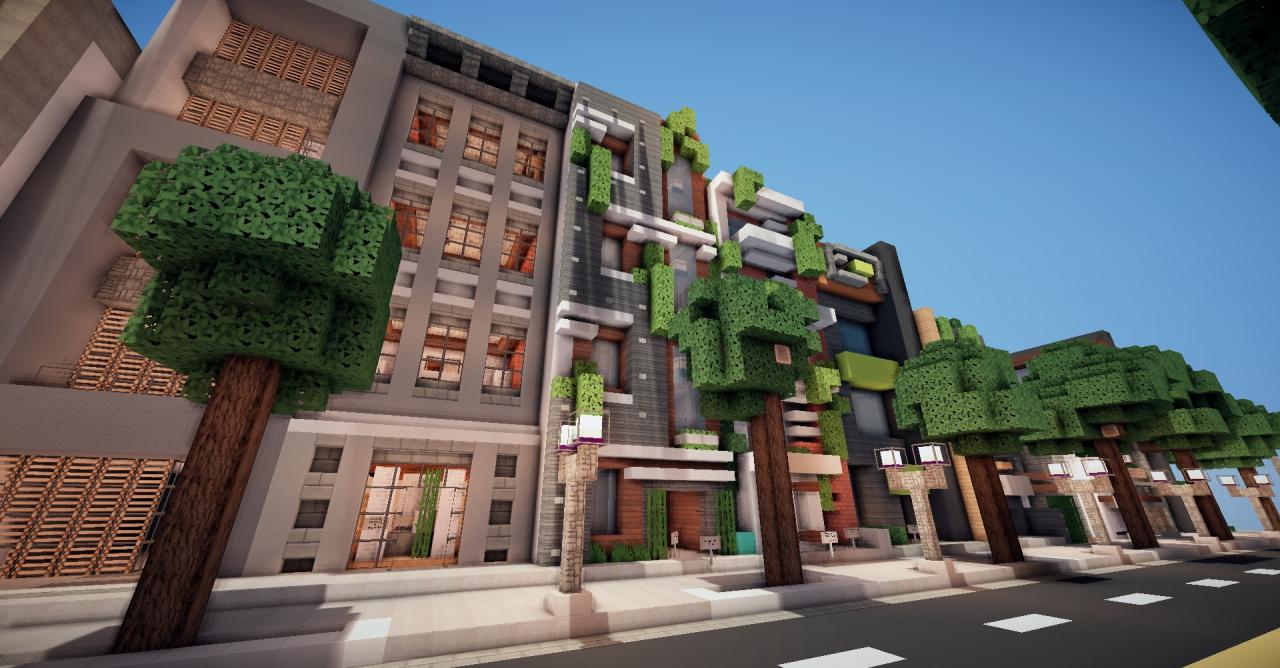 Modern townhouse | WoK Minecraft Map