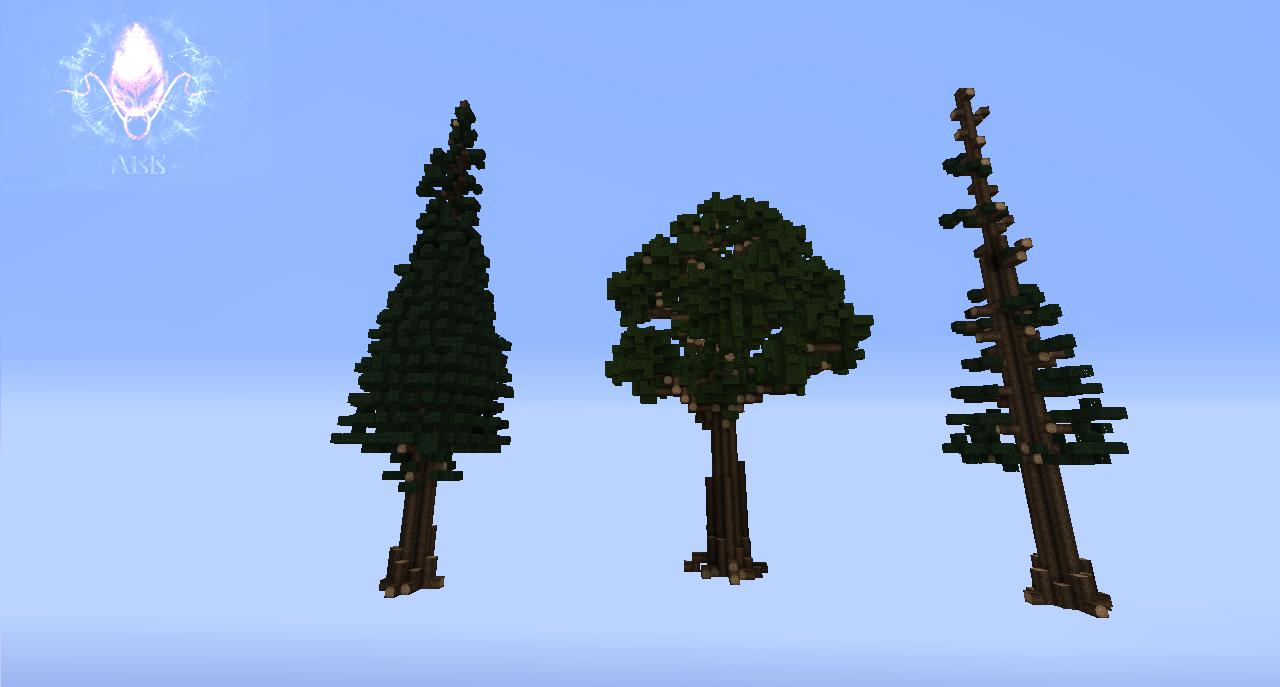 Ark Series: Custom Tree's Minecraft Map