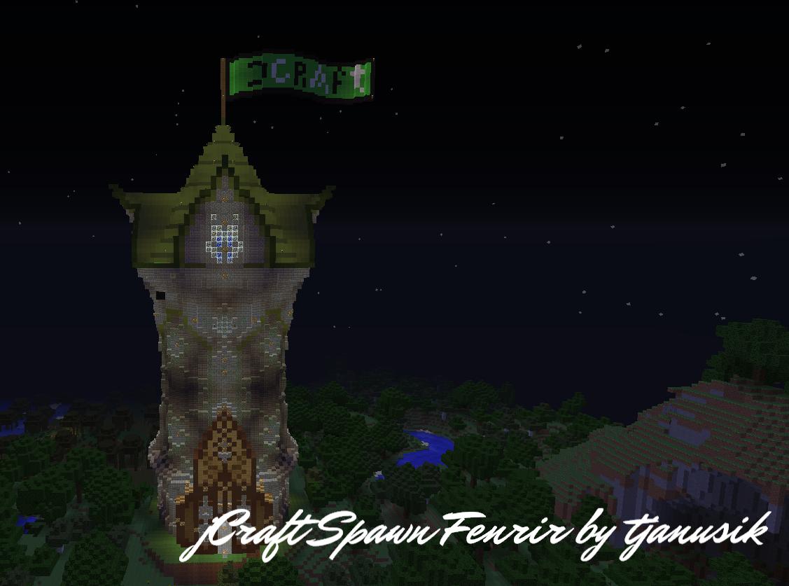 jCraft SpawnFenrir Minecraft Map