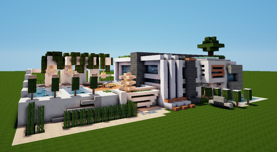 Minecraft Pe Modern House