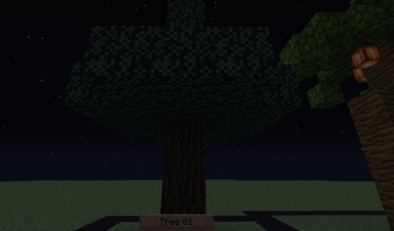 Custom Trees And Others Minecraft Map