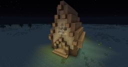 Norse/Viking Style Long House. Minecraft Map