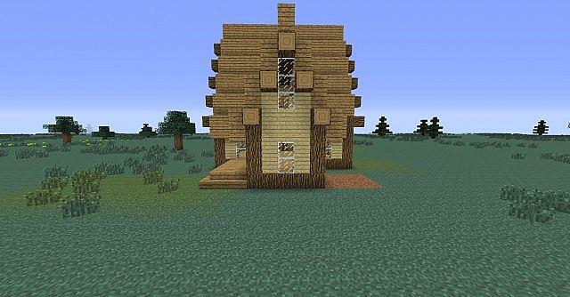 Norse/Viking Style Long House. Minecraft Map