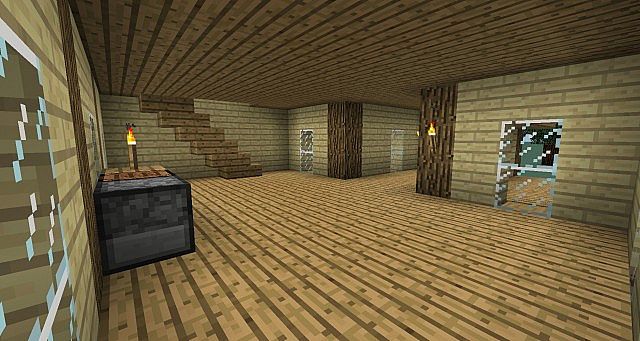 Norse/Viking Style Long House. Minecraft Map