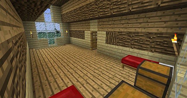 Norse/Viking Style Long House. Minecraft Map