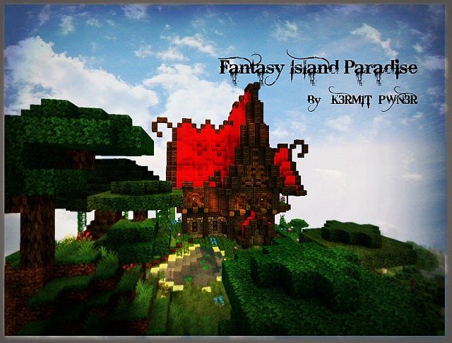 Fantasy Island Paradise Minecraft Map