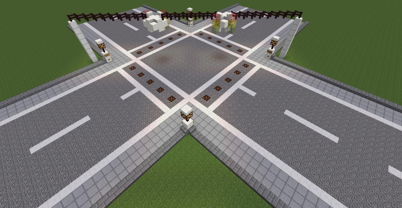Modular Roadway Infrastructure Minecraft Map