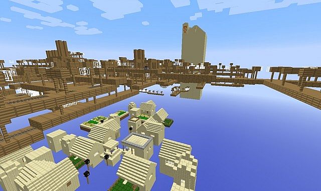 SkyWorld Minecraft Map