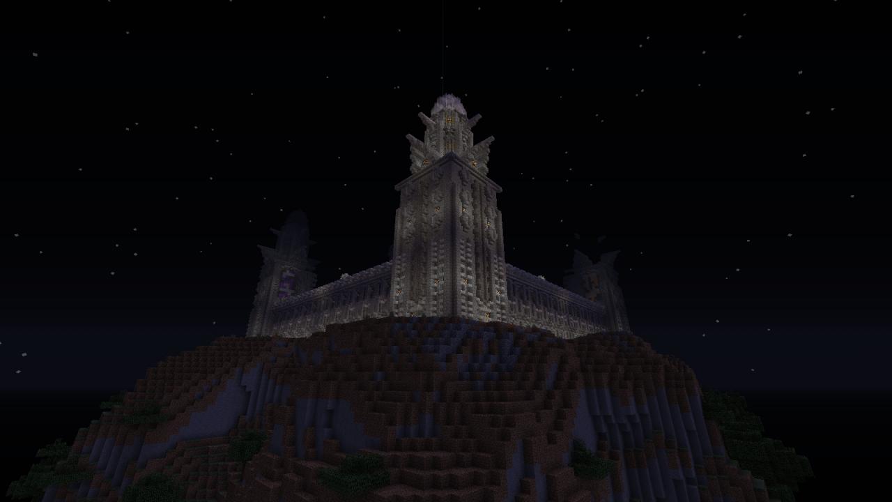 PVP - The Hill Top Castle Minecraft Map