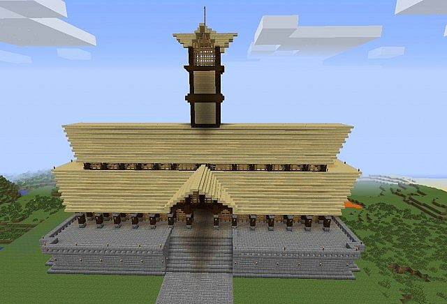 Big TownHall Minecraft Map