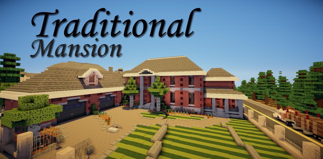 Traditional mansion | 1 Minecraft Map
