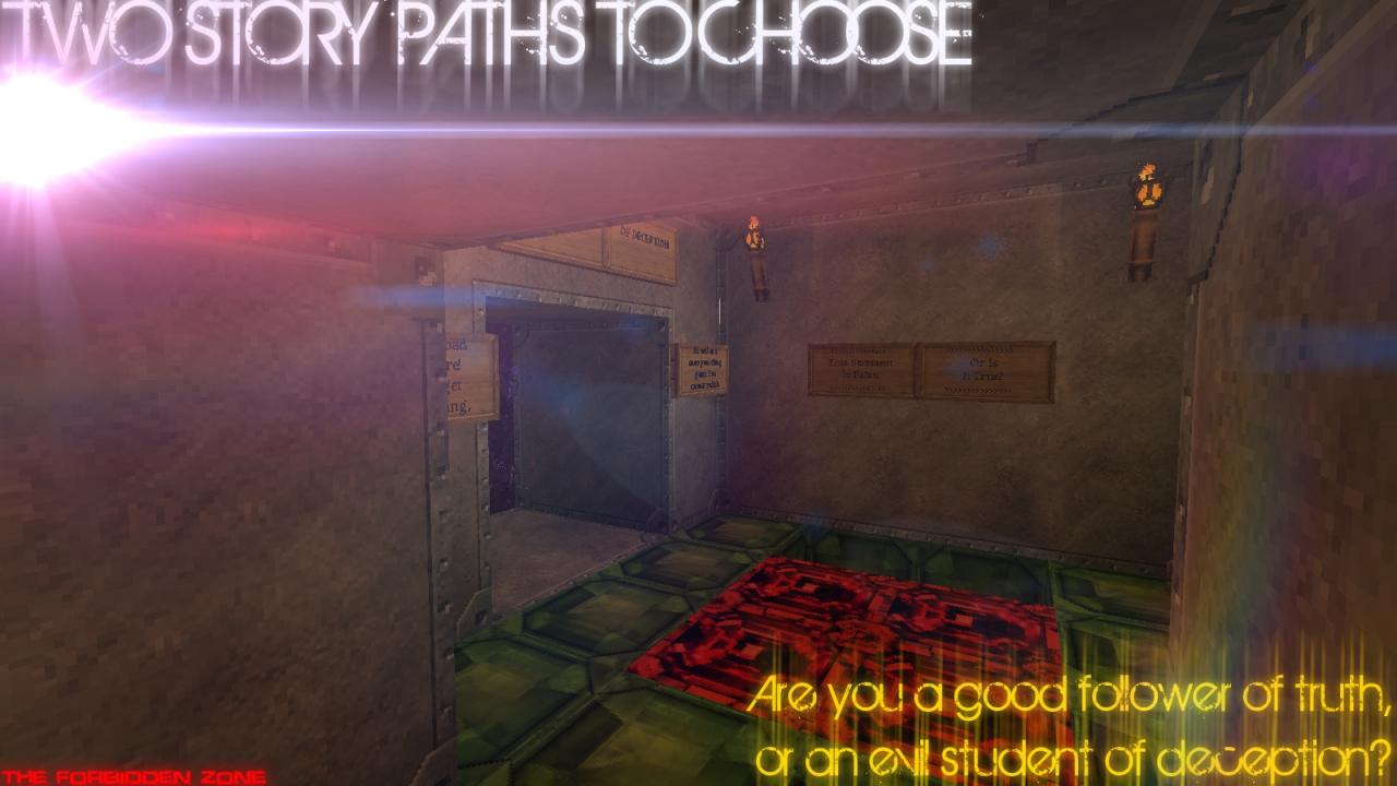 The Forbidden Zone Minecraft Map